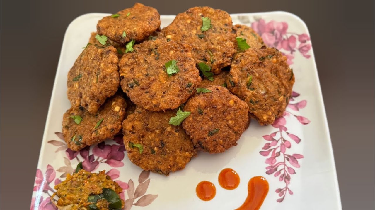 Alasanda Vada | Lobia Vada | Crispy & Tasty Alasanda Garelu | Easy ...