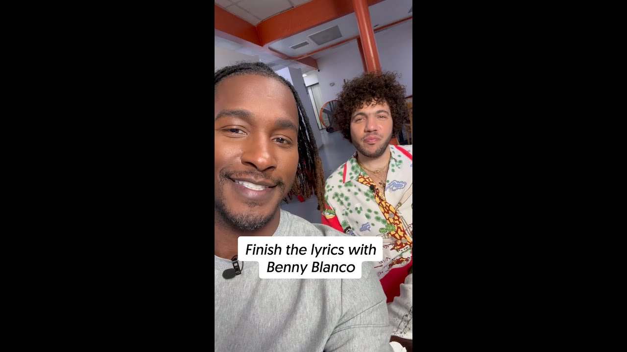 Does BENNY BLANCO Remember The Lyrics To His Own Songs?! - YouTube