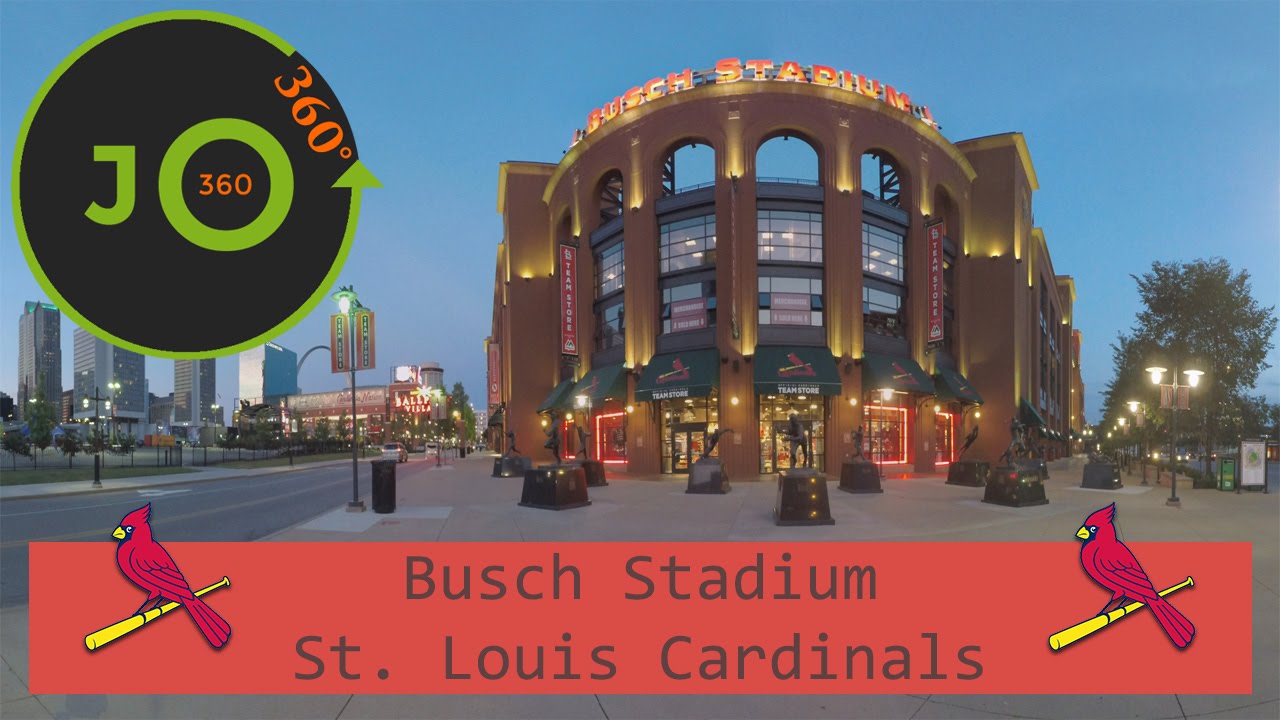 360° 4K Busch Stadium | St. Louis Cardinals - YouTube