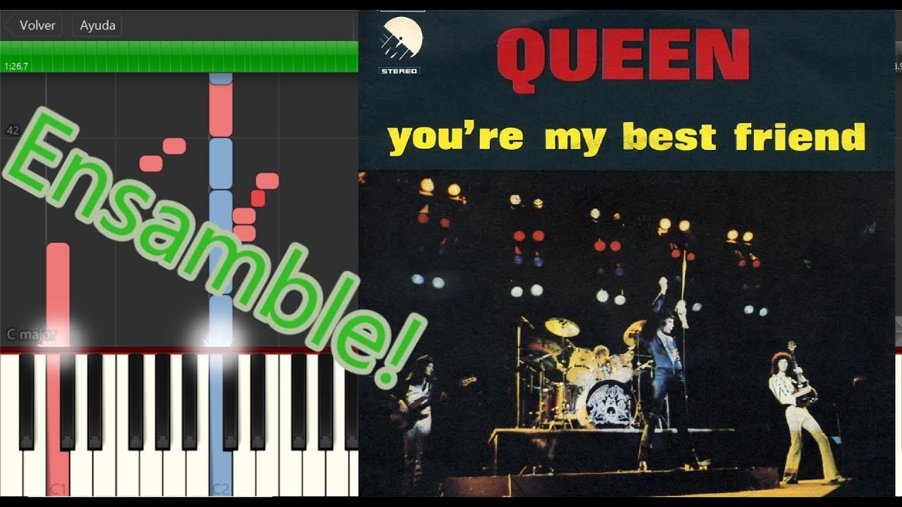 Queen-You're my best friend mega ensamble - YouTube