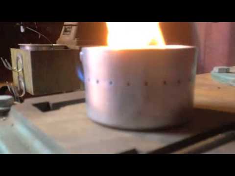 Homemade Alcohol Burner - YouTube