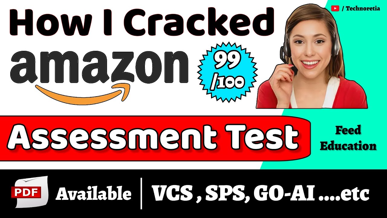 I Have a Secret Formula to CRACK the AMAZON ASSESSMENT TEST !!! - YouTube