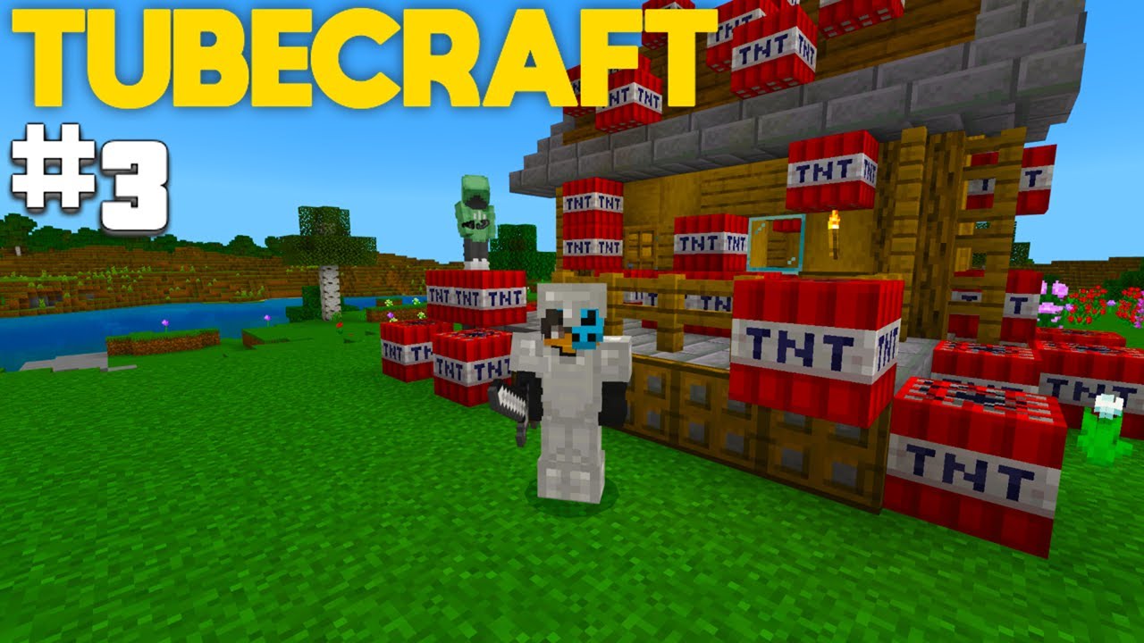 Someone GRIEFED my base! - TubeCraft SMP Episode 3 (Minecraft Bedrock ...