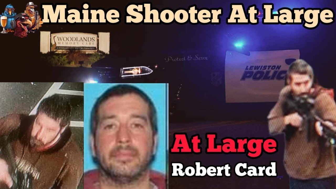 Lewiston Maine, Robert Card At Large Update #robertcard #maine # ...