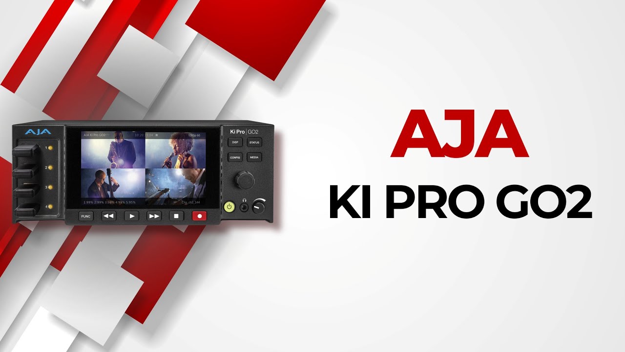 AJA Ki Pro GO2 - El estándar de la industria en grabadores digitales ahora con H.265 (HEVC ...