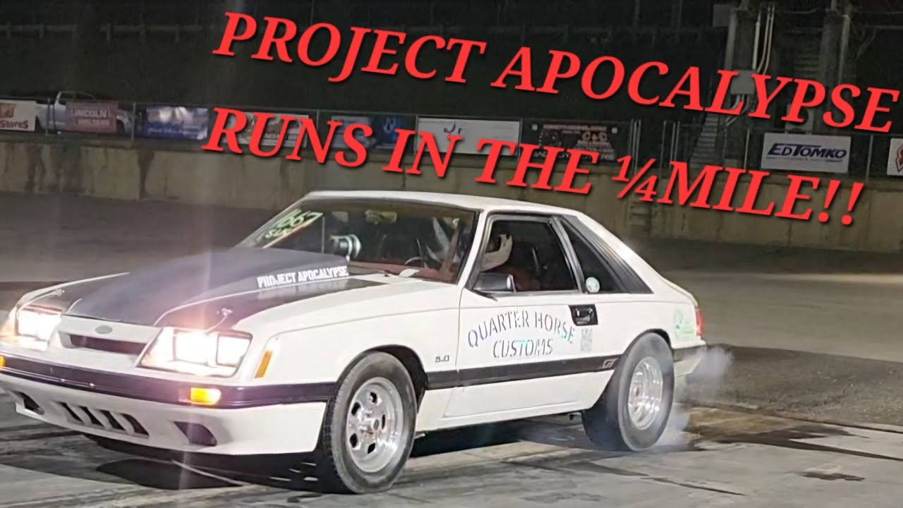 Hot Rod Drag Week Prep With Our 393 Stroker Foxbody AKA Project Apocalypse!!! - YouTube
