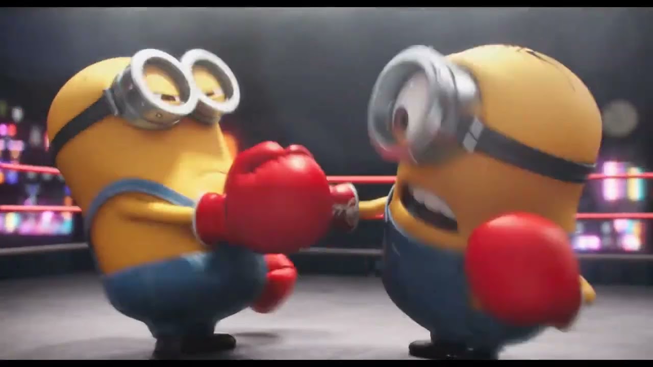(BELIEVER) Minion boxing fight - YouTube