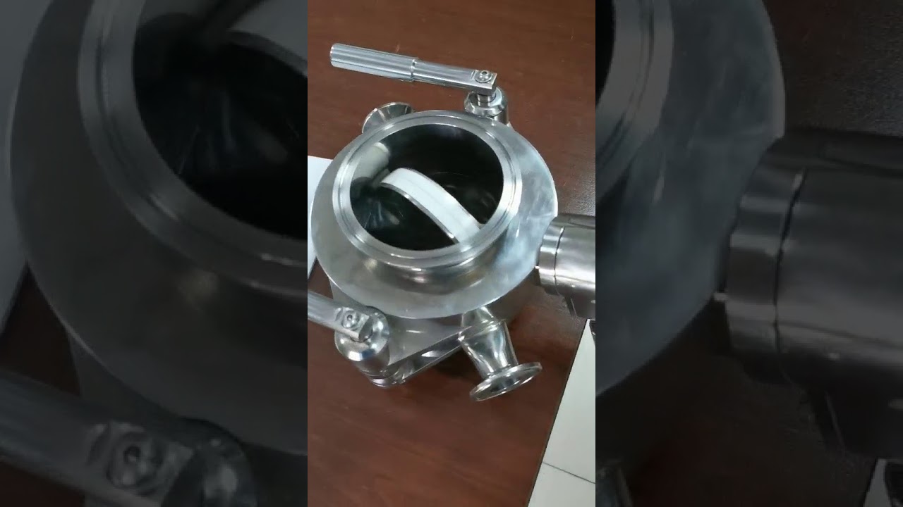 Containment Split Butterfly Valve - YouTube