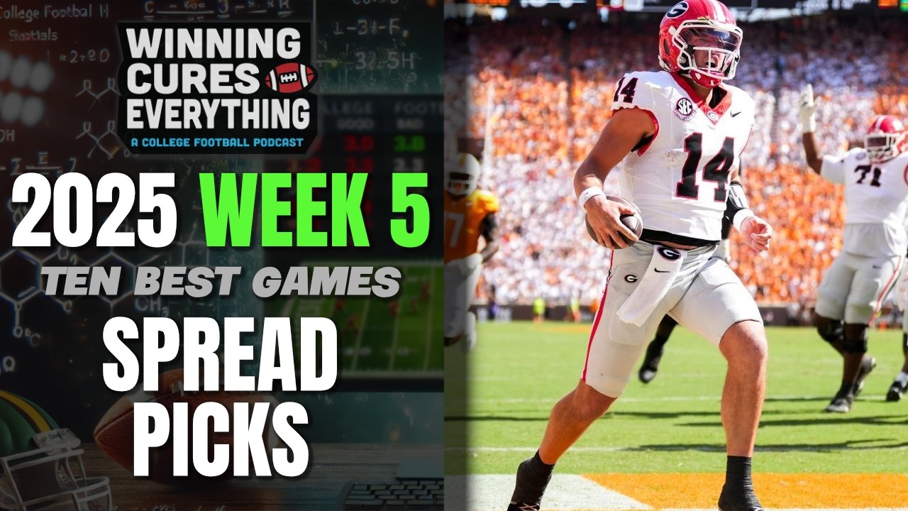 Week 5 College Football Picks for the Ten Biggest Games! 2025 - YouTube