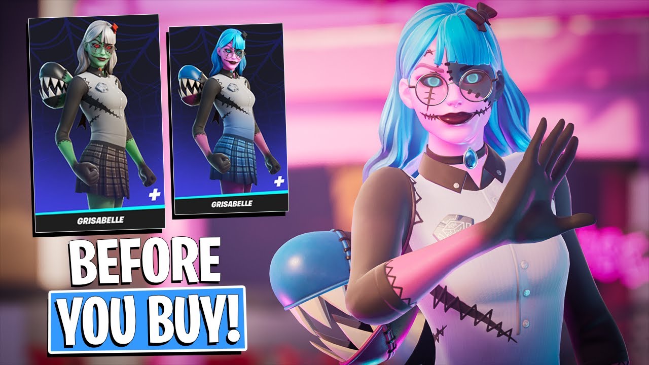 Before You Buy the *NEW* GRISABELLE Skin | Pink Ghoul Inspired Style ...