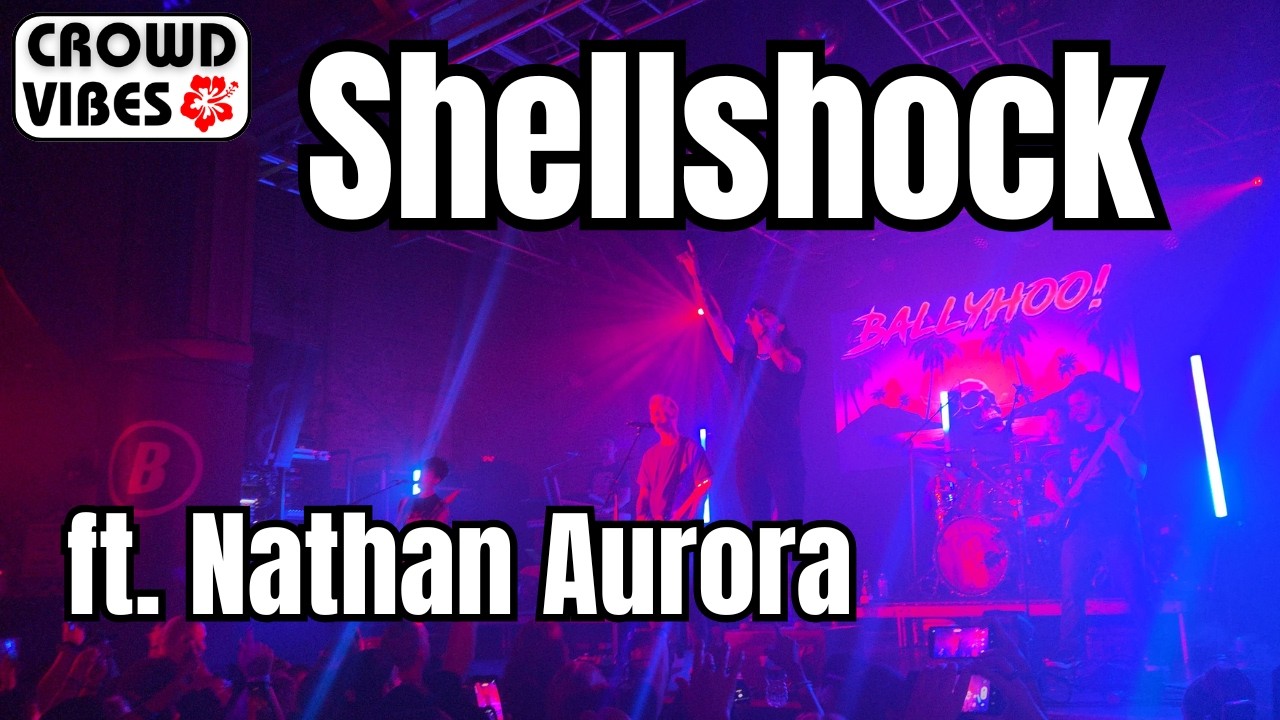 Ballyhoo! + Nathan Aurora collide on "Shellshock" (live) @ The Beacham ...