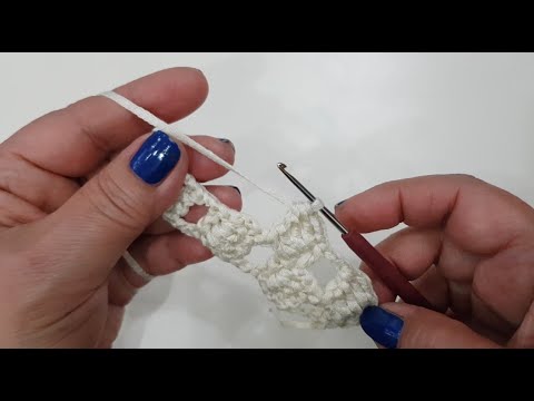 Tığ işi Muhteşem  Yengeç Örneği #knitting #häkeln #tığişi