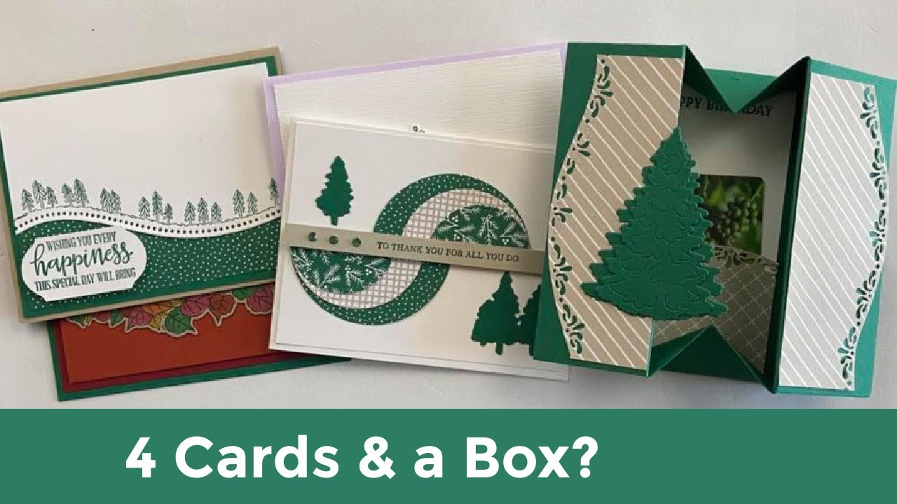 Curvy Celebrations Stampin' Up! & the Easiest Fun Fold Box Card Ever ...