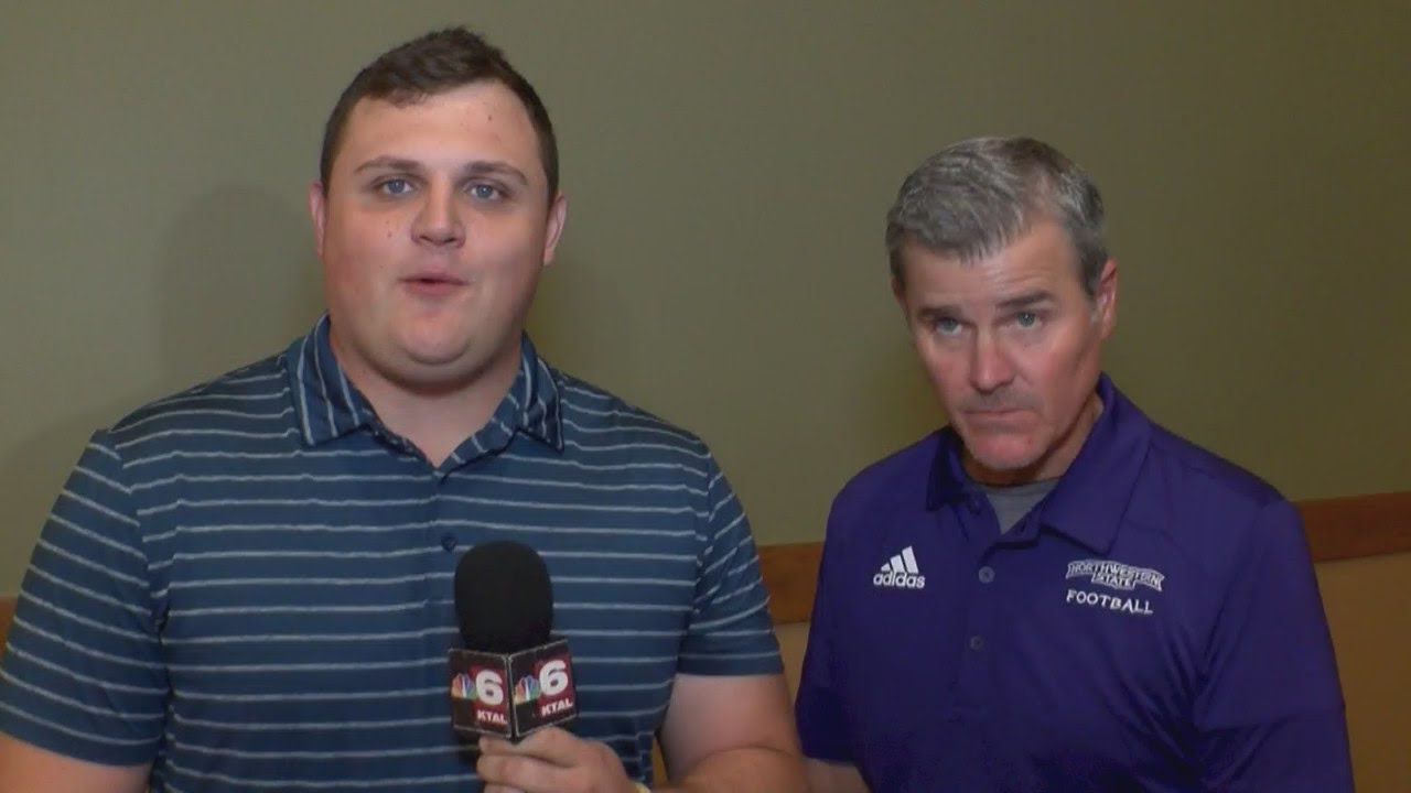 Coach's Corner: Brad Laird, Northwestern State football - YouTube
