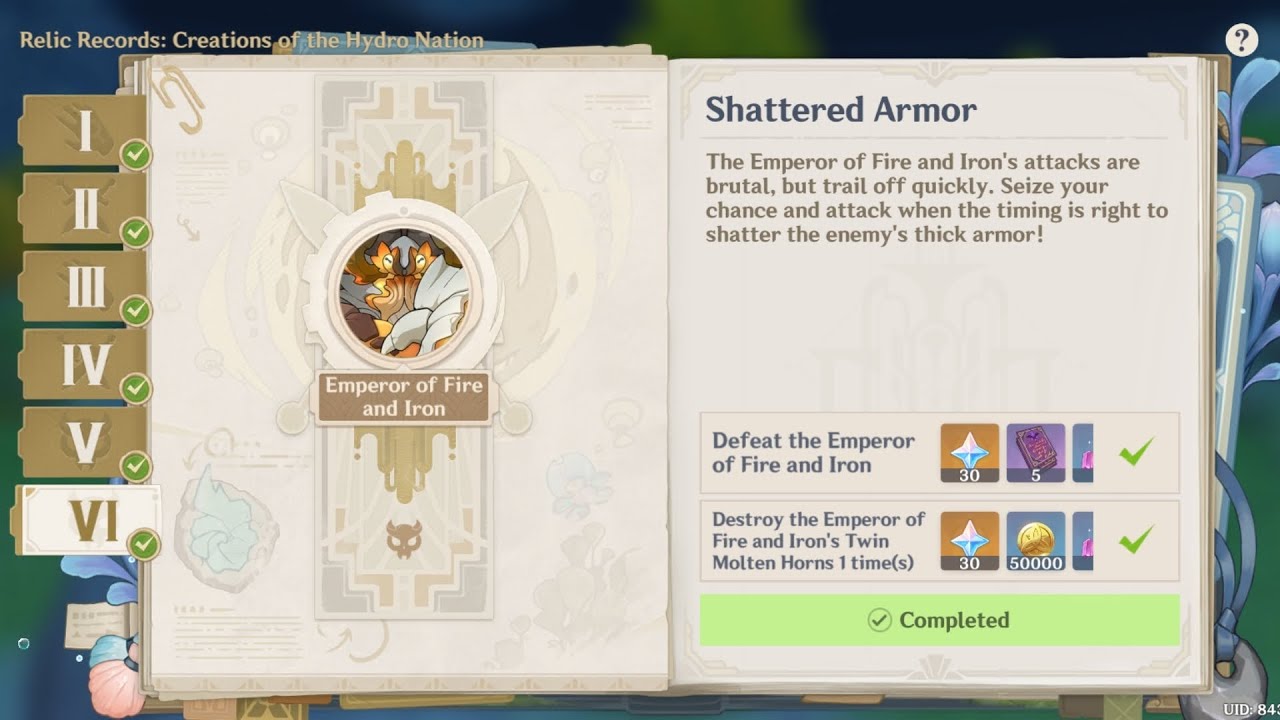 Relic Records: Creations of the Hydro Nation l Shattered Armor l ...