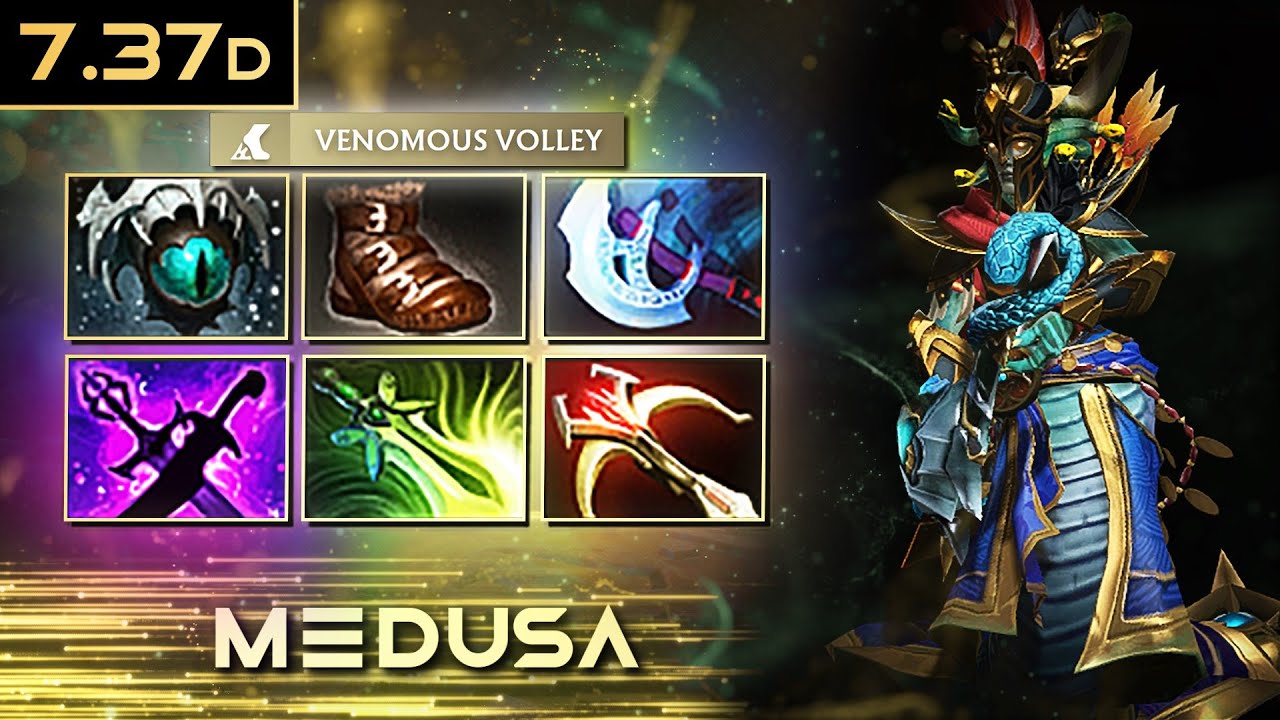 [CARRY] WATSON MEDUSA 7.37d | #Dota2 #4K - YouTube