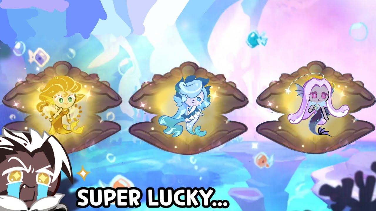 all mermaid cookies... OBTAINED?! 🥺 - YouTube