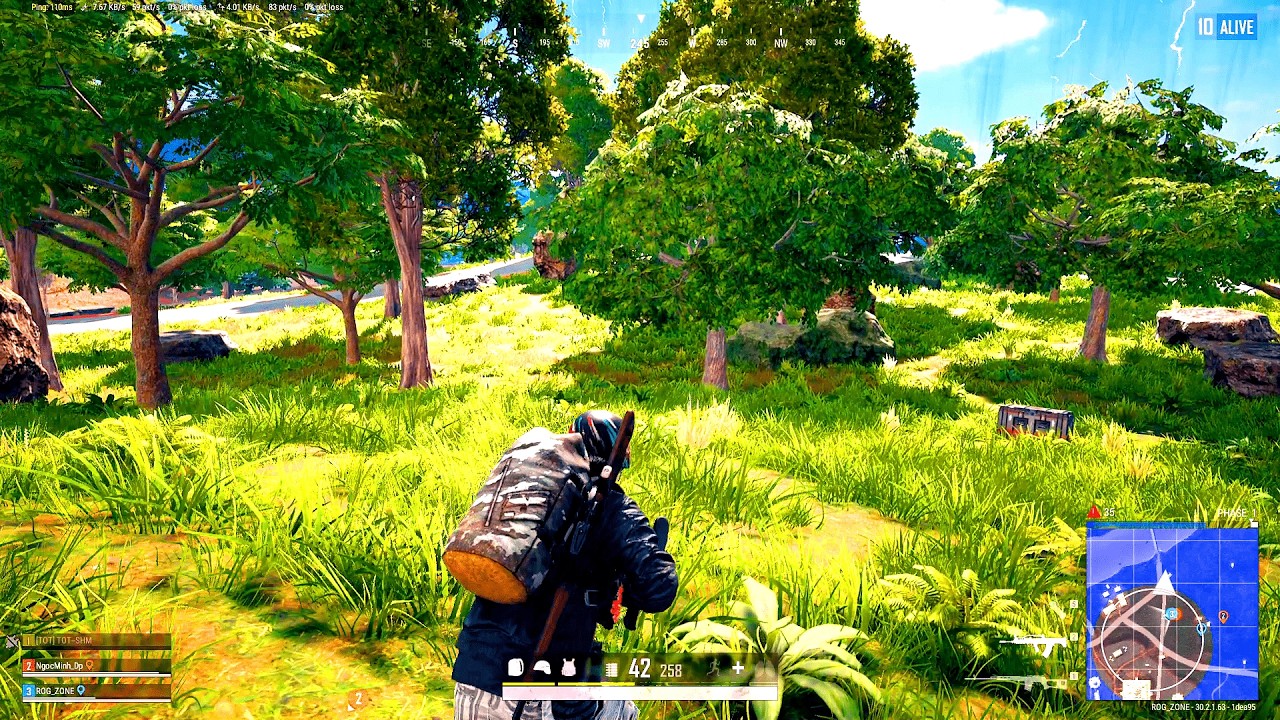 PUBG Intense 4K Action Gameplay ( 4K Ultra Graphics ) | ROG ZONE #90 ...