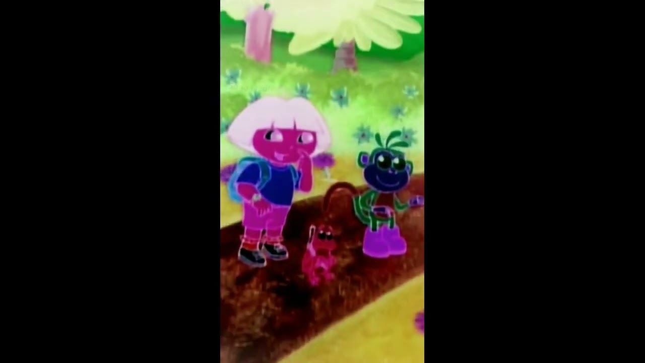 Dora And Her Friends Saw An Echo Bush - YouTube