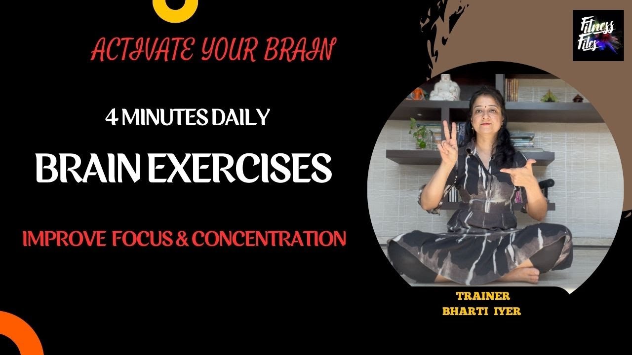 BRAIN EXERCISES TO IMPROVE FOCUS AND CONCENTRATION II BRAIN ACTIVITY II ...