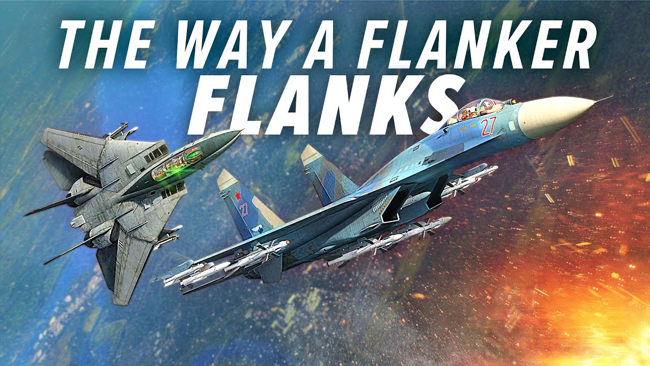 SU-27 Flanker VS F-14 Tomcat Dogfight | DCS World - YouTube