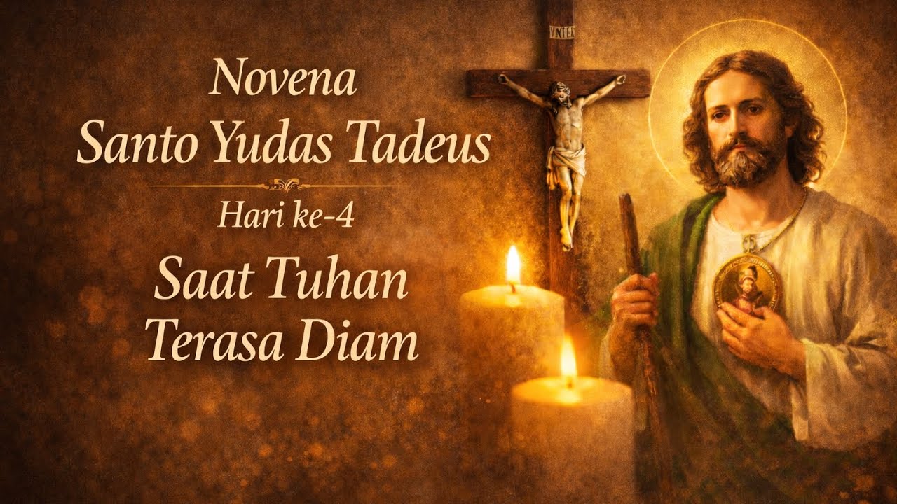 Novena Santo Yudas Tadeus Hari ke-4 | Saat Tuhan Terasa Diam - YouTube