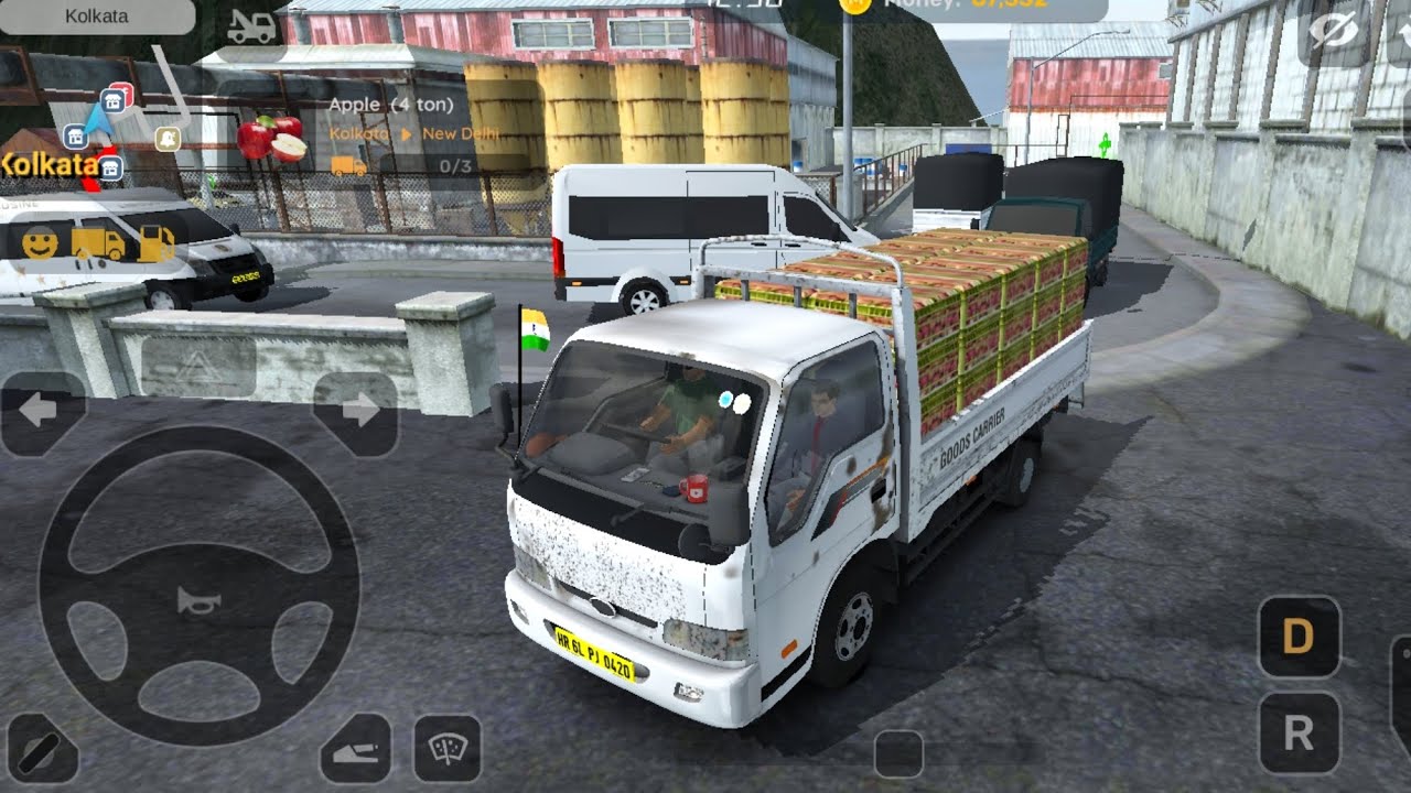 Mini truck Simulator Vietnam #211 : Short Gameplay - Delivering 4 Tons ...