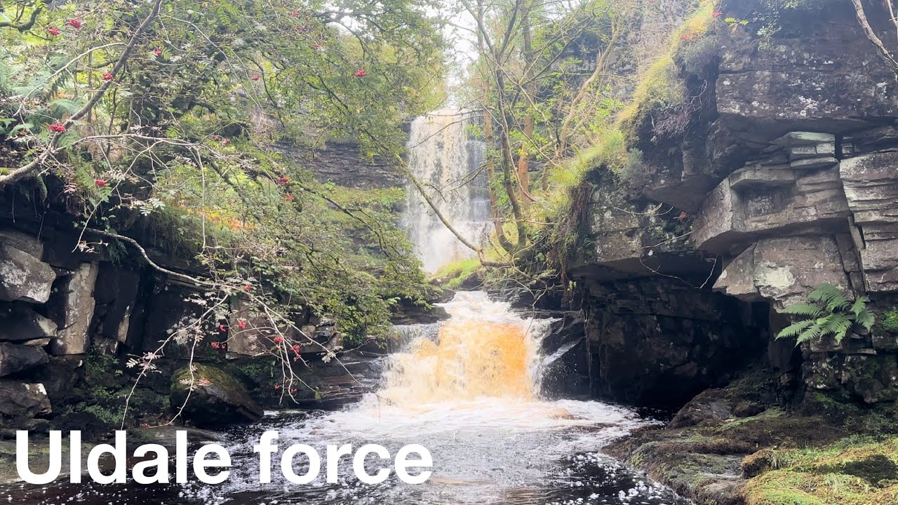 Uldale force Yorkshire dales, UK - YouTube