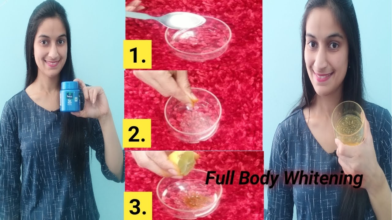 Full Body Whitening Treatment at home ! Easy to do ! SAM INFORMATION ...