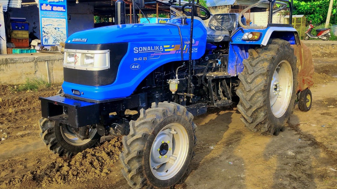 Sonalika Sikandar Di 42 Rx 4wd tractor full review | Price features and specifications - YouTube