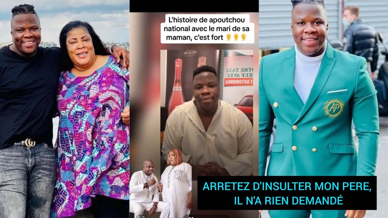 TRISTE💔HISTOIRE D'APOUTCHOU NATIONAL AVEC SON PERE ADOPTIF C'EST FORT😭 ...