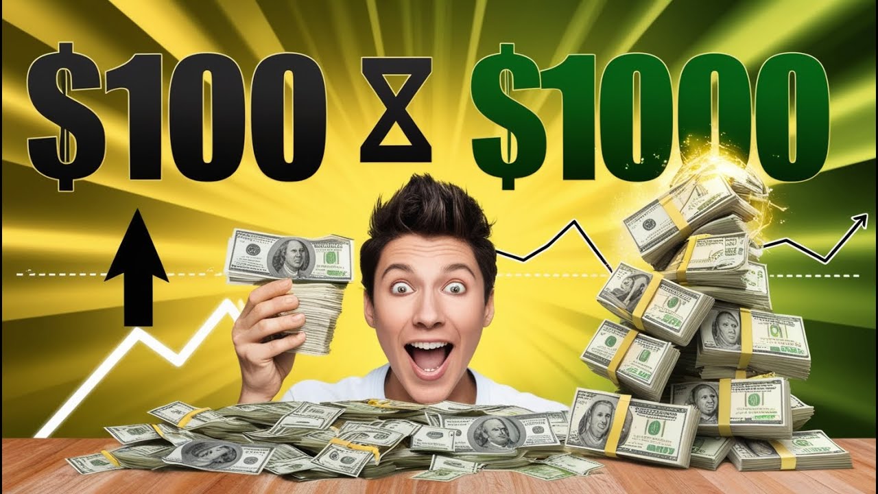 How to Turn $100 into $1,000 in 24 Hours - YouTube