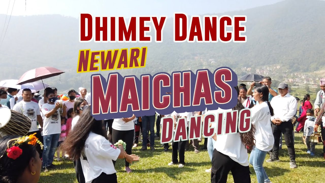 Newari Maicha Dancing on Dhimey baja - YouTube