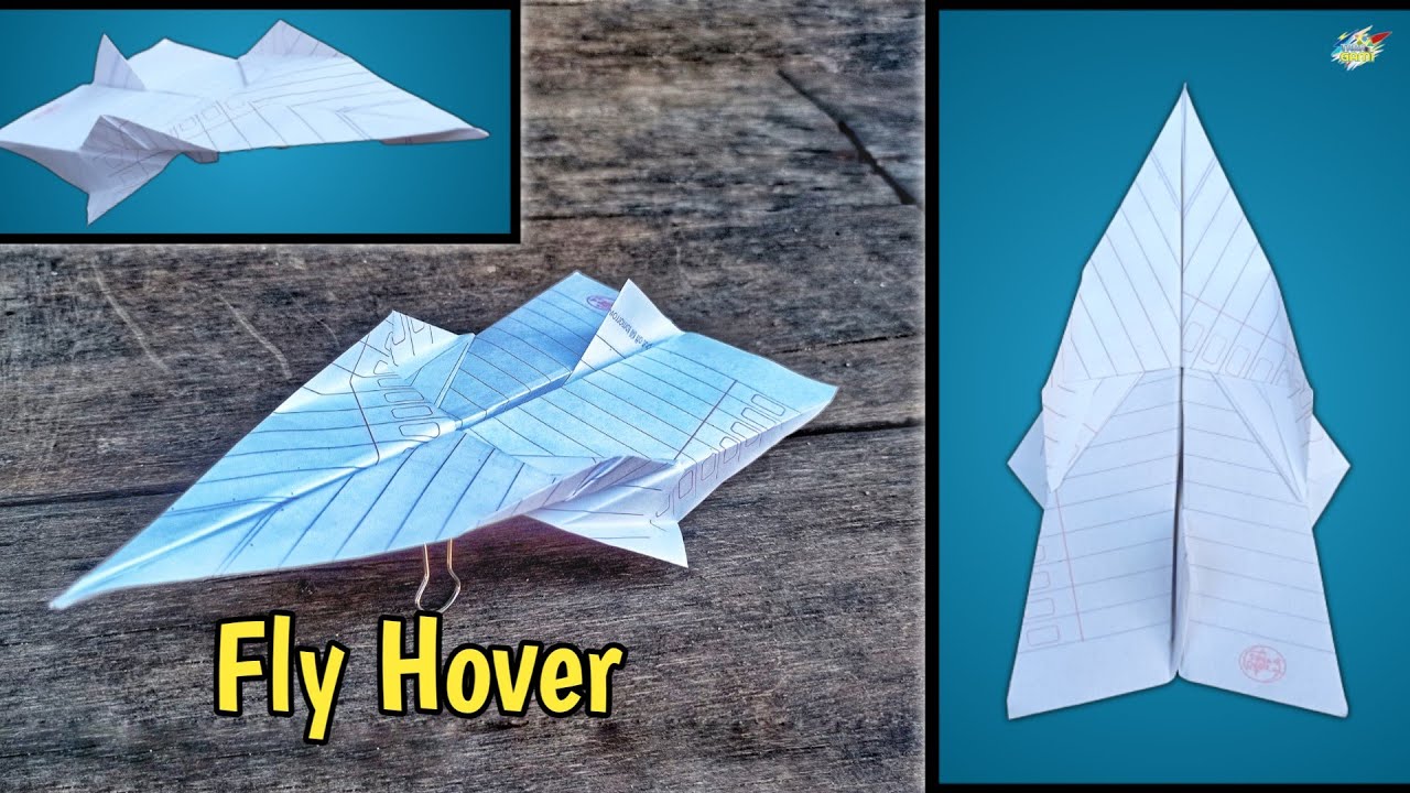 Random Paper Aeroplane | How to Make a Paper Airplane | Making Paper ...