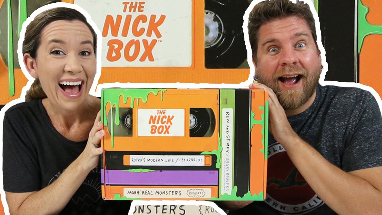 The Nick Box Unboxing - Nickelodeon Nick Toons Goodies! - YouTube