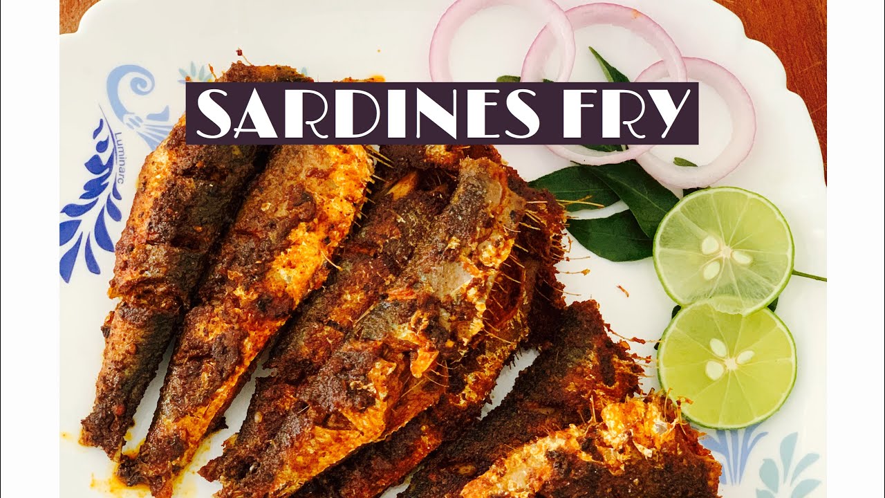 SPICY SARDINE FRY / NADAN MATHI FRY / KERALA STYLE - YouTube