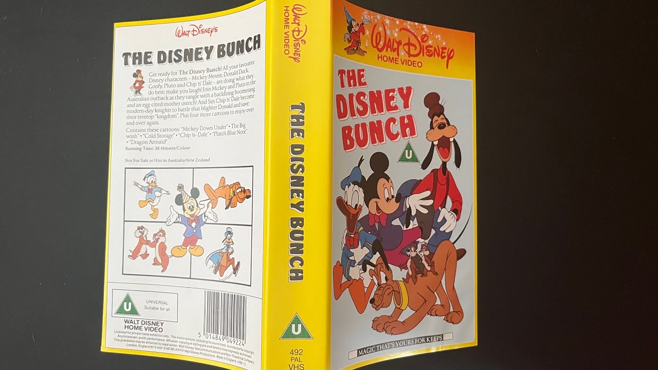 Opening & Closing to The Disney Bunch (1986 VHS UK) - YouTube