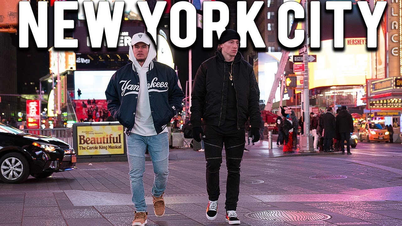 FUNNY RAP BATTLES ON THE WAY TO NYC | THE LOST BREED - YouTube