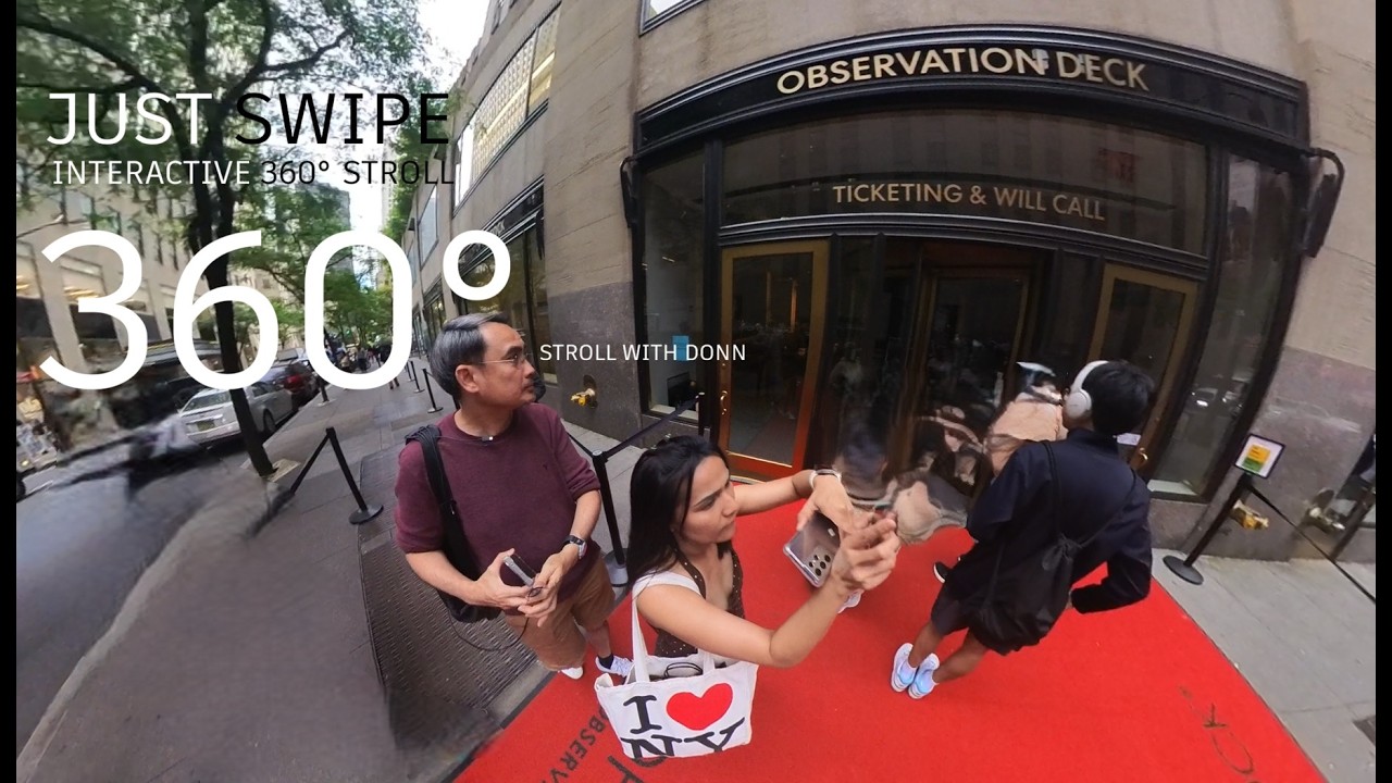 360° Stroll - Rockefeller Observation Deck Ticketing & Will Call - YouTube