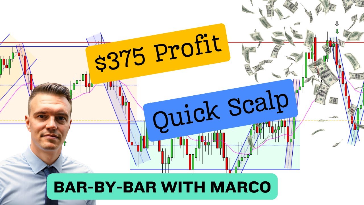 Live Price Action Trade Example +$825 For The Day! - YouTube
