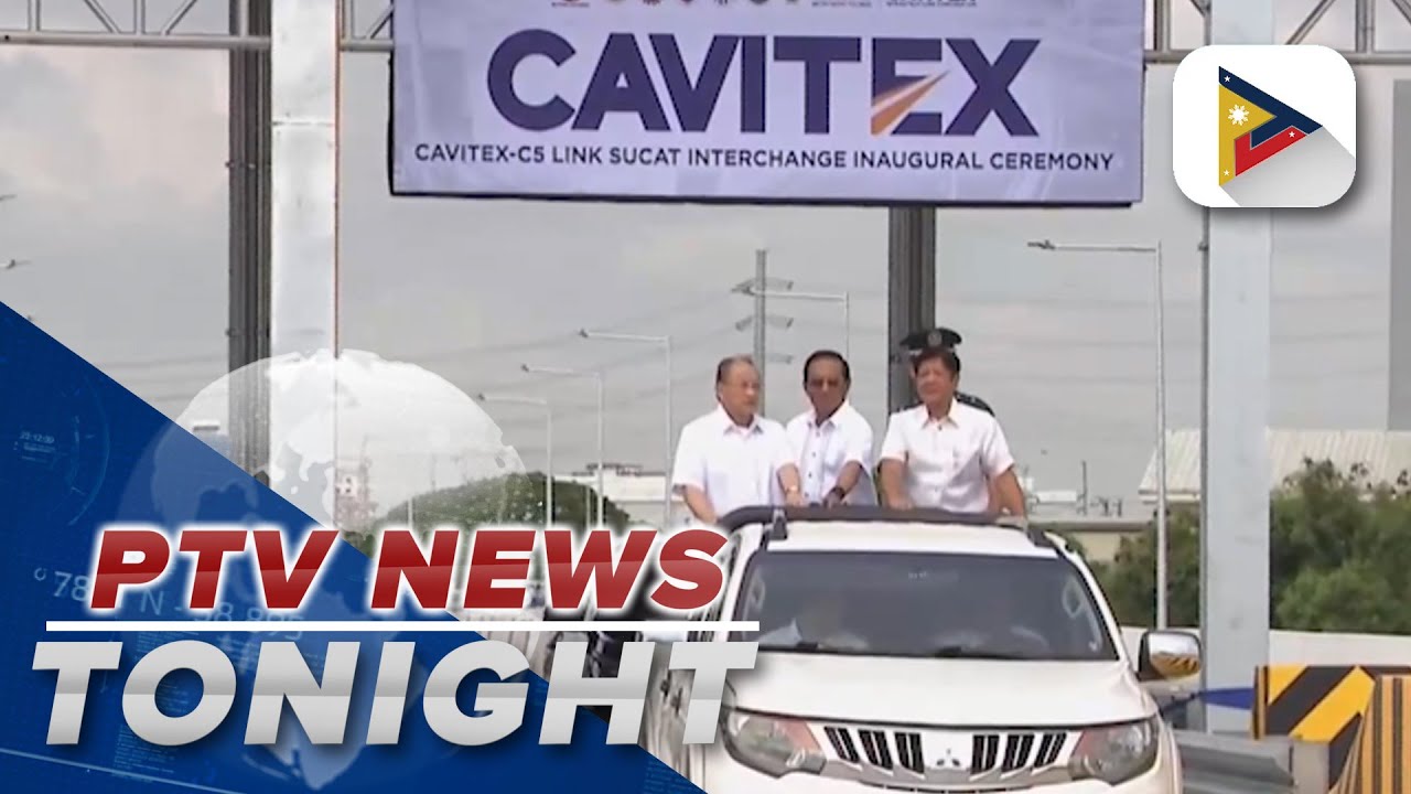 PBBM inaugurates Cavitex-C5 Link Sucat Interchange, leads ...