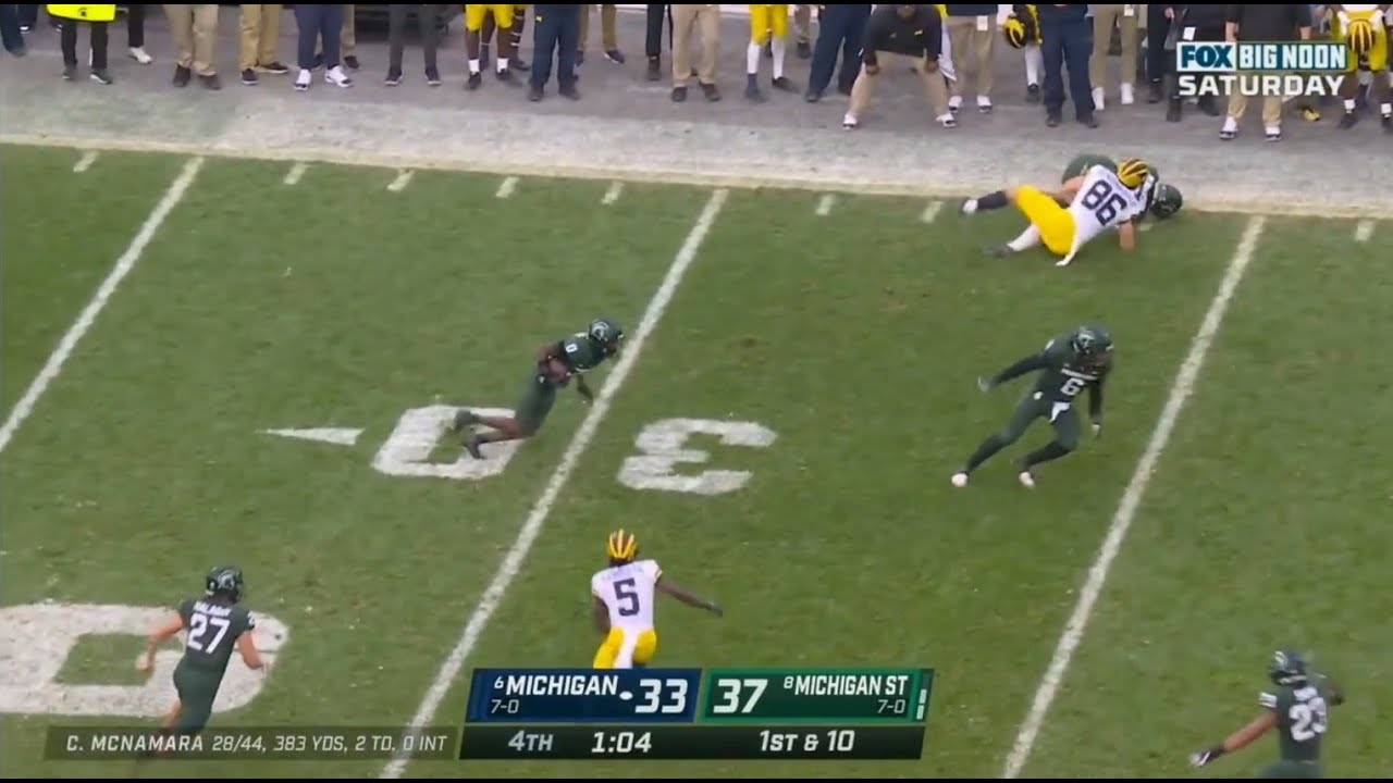 2021 Michigan State Football - Every Takeaway - YouTube