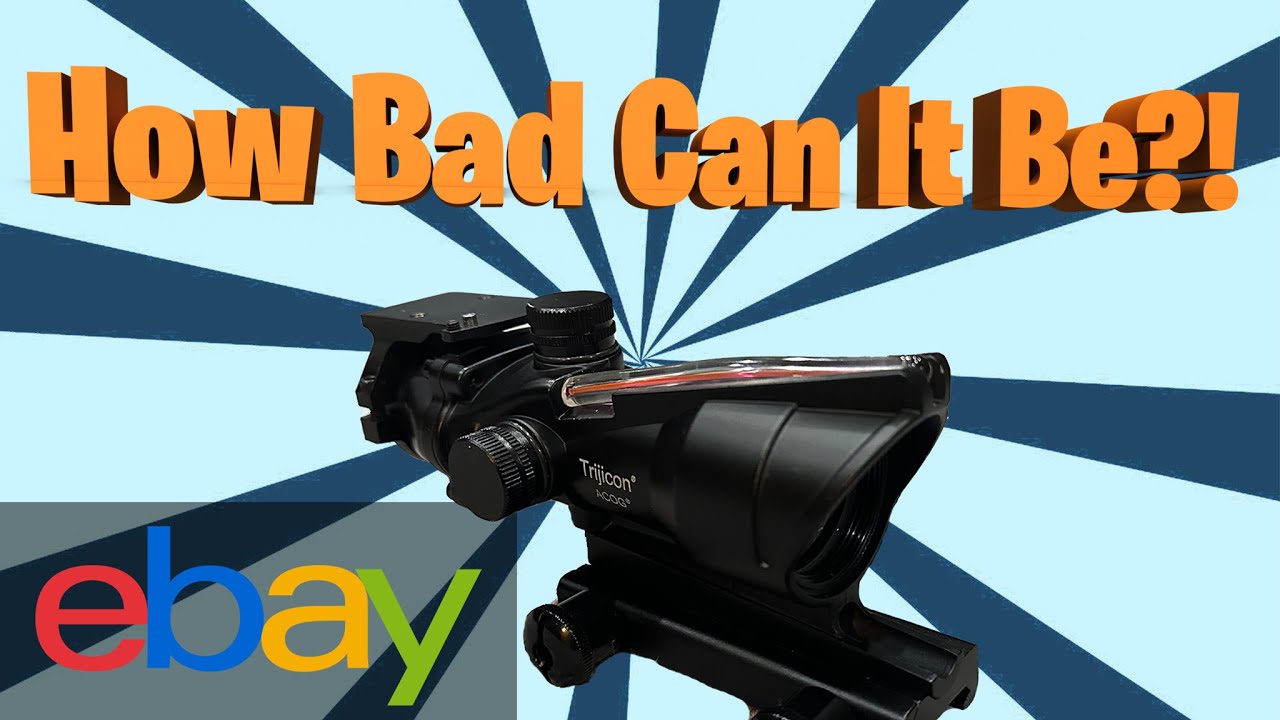 CHEAP Trijicon ACOG Clone Review! | Trash or a Bargain? #optics - YouTube