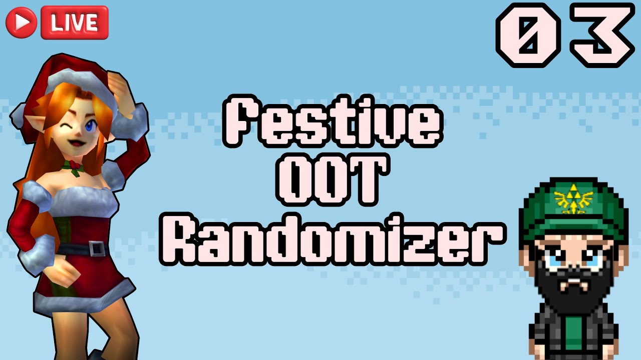 🔴LIVE! Festive OOT Randomizer! (Episode 03) The Legend Of Zelda ...