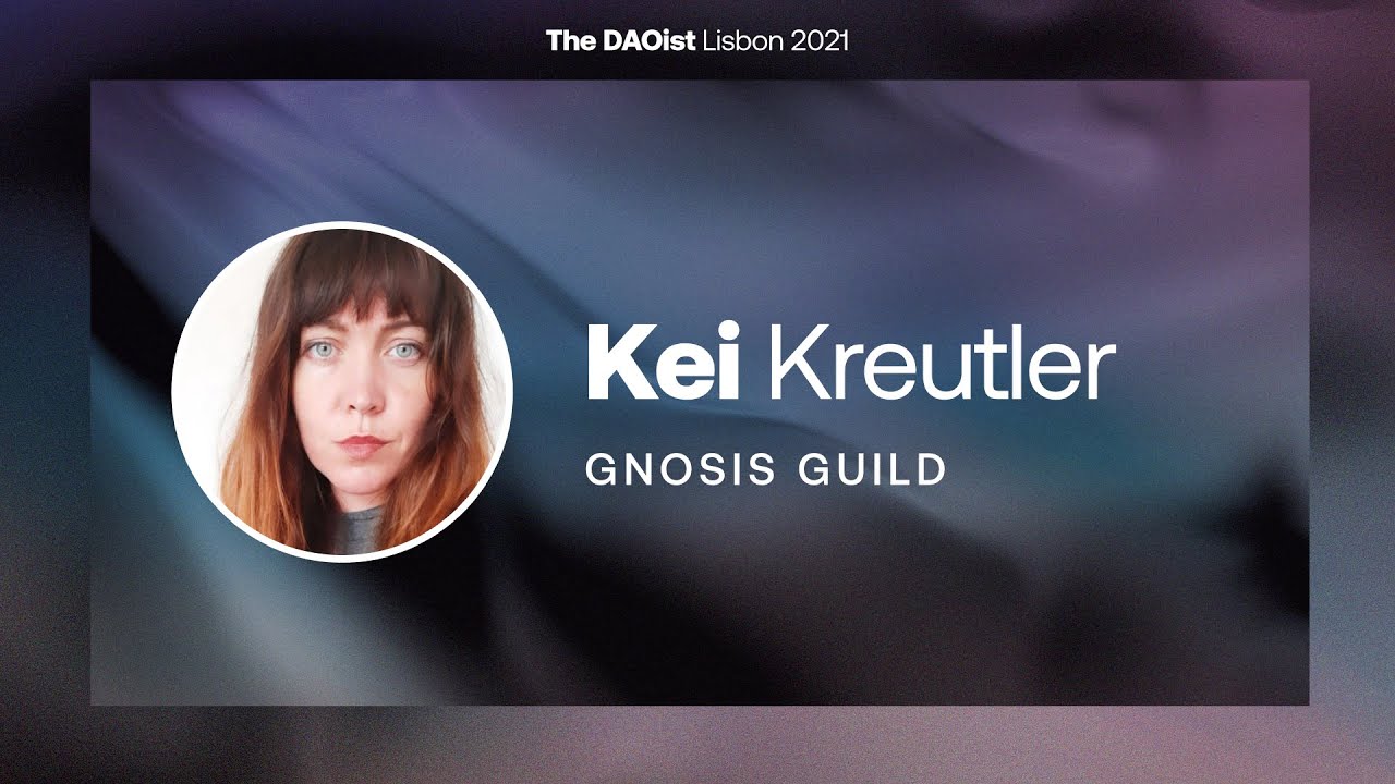 Gnosis Guild: Zodiac: A design system for DAOs - Kei Kreutler @ The DAOist Lisbon - YouTube