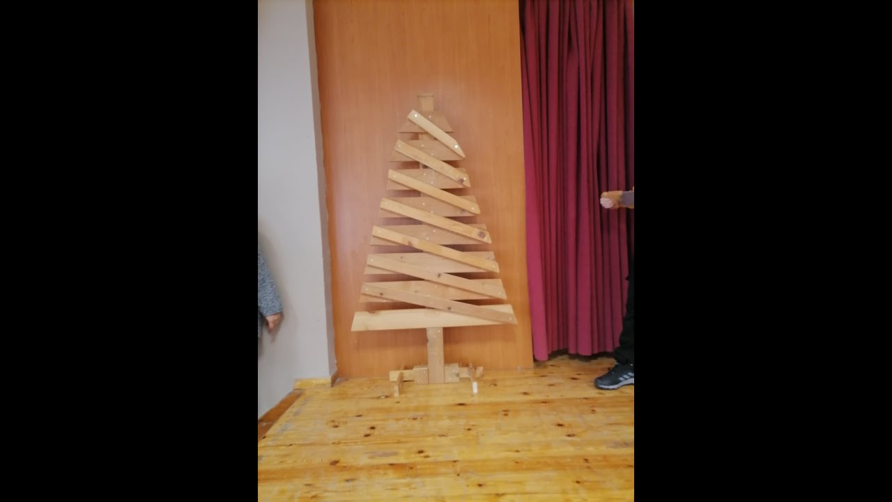 Wooden Christmas Tree -Margaritis (Takis) Kailos - YouTube