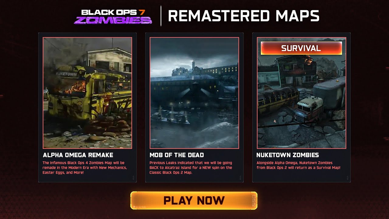 BREAKING: Black Ops 7 Zombies Remastered Maps Leaked… - YouTube