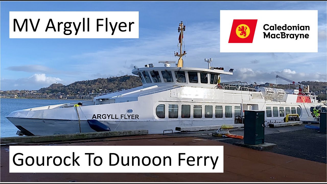 Exploring Scotland's Stunning Coastline From Gourock To Dunoon Onboard ...