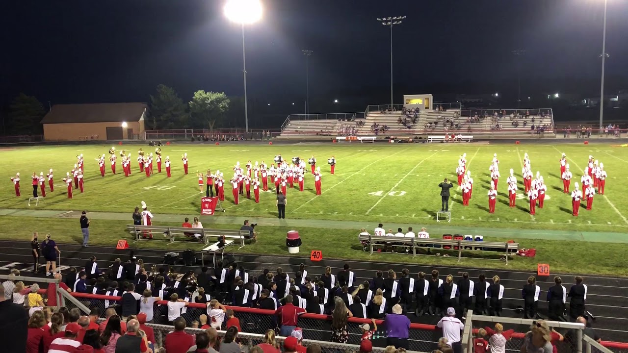 St. Henry Marching Redskins 2018 Blower Show - YouTube