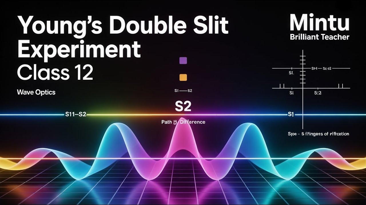 Young’s Double Slit Experiment | Derivation + Diagram | Class 12 ...